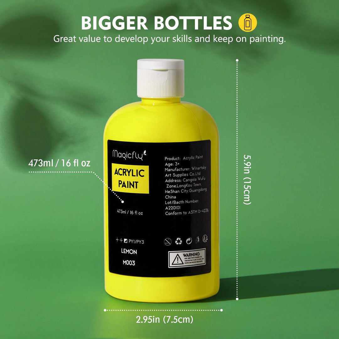 Magicfly Bulk Acrylic Paint Set | Best Acrylic Painting for Beginners