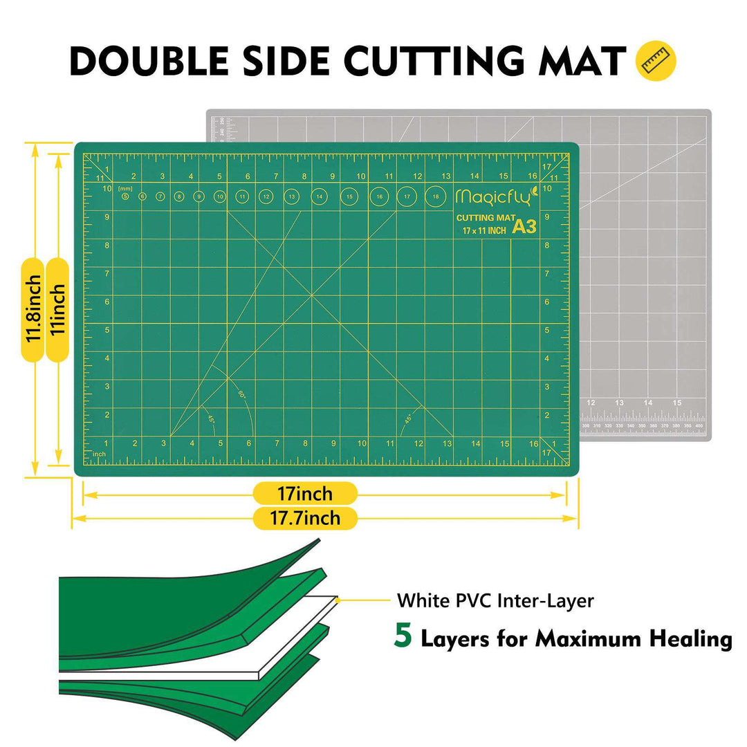 Magicfly Rotary Cutter Set, 45mm Fabric Cutting Kit