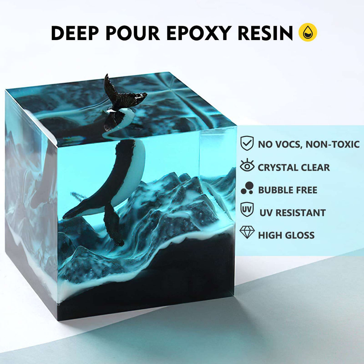 Magicfly Deep Pour Epoxy Resin for Art Casting