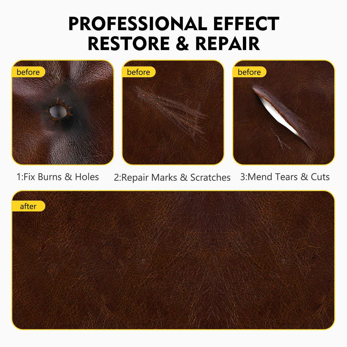 Magicfly Vinyl and Leather Repair Kit