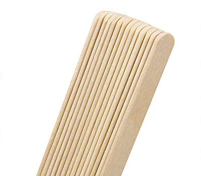 Magicfly Wooden Popsicle Sticks | Wood Sticks for Crafts Food Grade