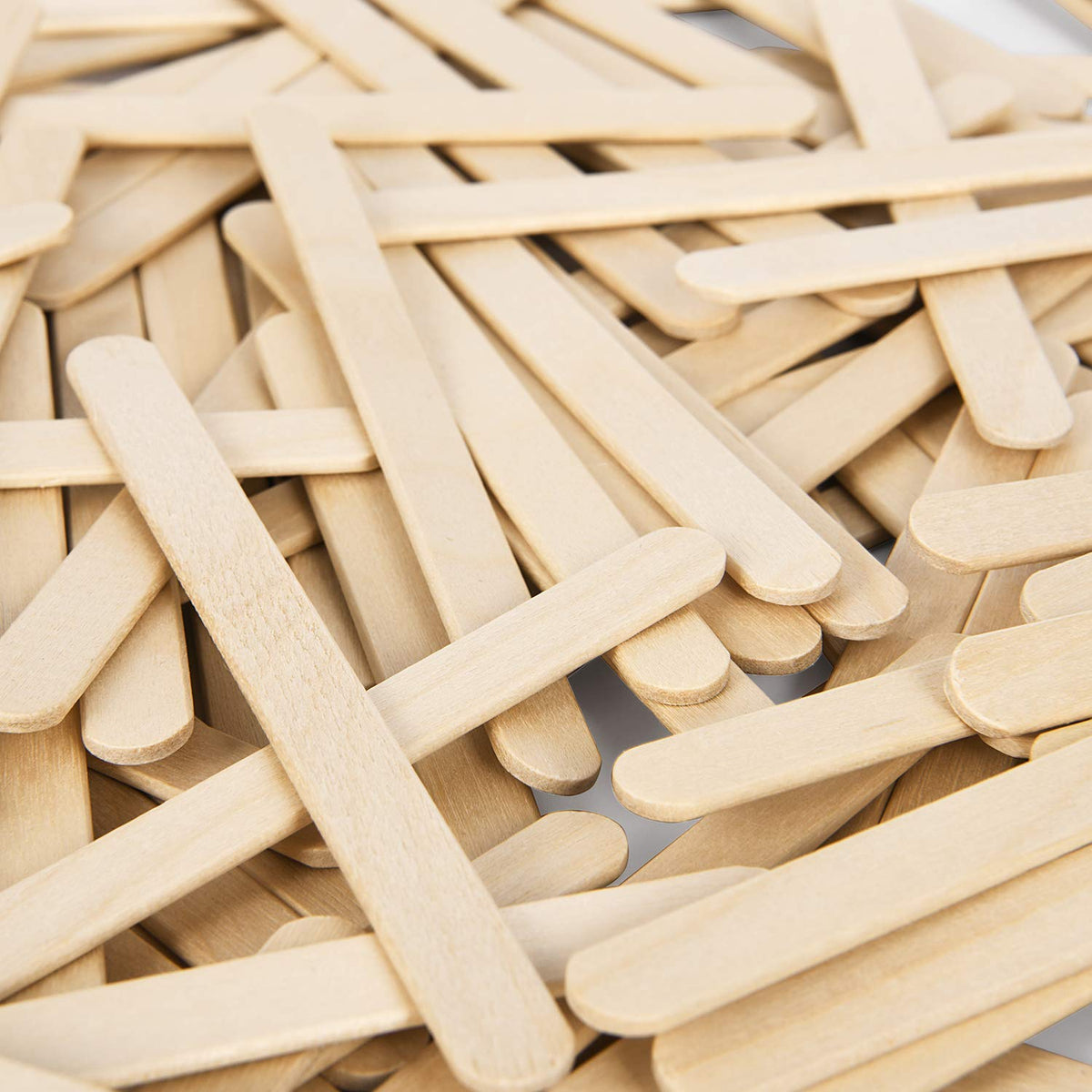 Magicfly Wooden Popsicle Sticks | Wood Sticks for Crafts Food Grade
