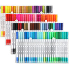 Magicfly 100 Colors Dual Tip Brush Marker Pens